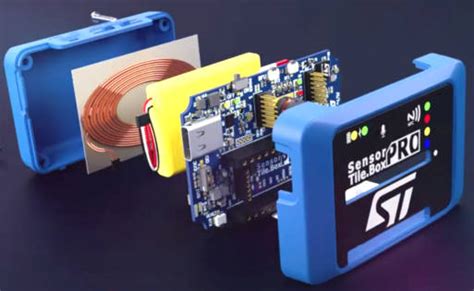 Multi Sensor Development Box With Bluetooth NFC And Wireless Charging Guidantech