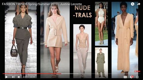 Nude Neutrals Fashion Trends For Springsummer 2024