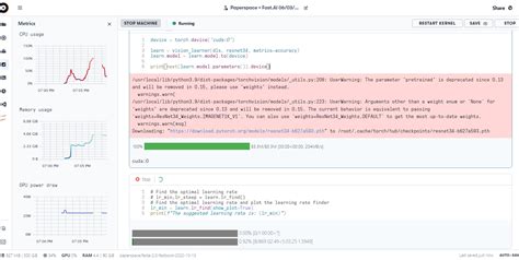 Paperspace Does Not Use Gpu Except For Fastai Examples Fastai Fastai Course Forums