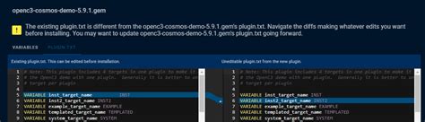 plugin upgrade struggles with whitespaces · issue 760 · openc3 cosmos · github
