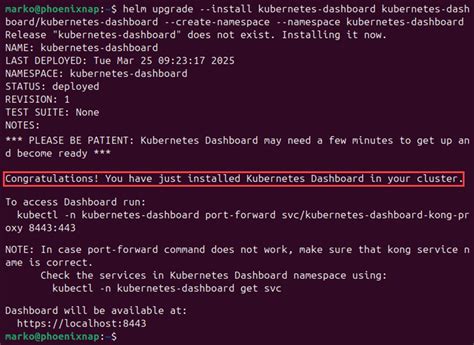 Kubernetes Dashboard Comprehensive Guide