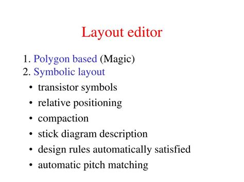 PPT CMOS Design Methodologies PowerPoint Presentation Free Download ID