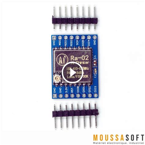 module lora sx1278 ra 02 433mhz moussasoft