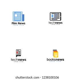 News Logo Vector Stock Vector Royalty Free 1238100106 Shutterstock