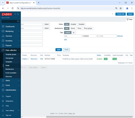 freebsd 14 zabbix 7 0 add monitoring target host freebsd server