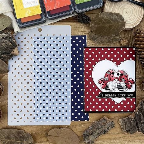 Flowers And Plants Series Embossing Folder Embossing Template For Card