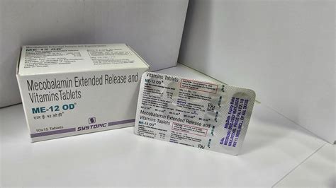 Mecobalamin Extended Release And Vitamins Tablets At ₹ 148 5 Box Methylcobalamin Tablets In
