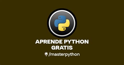 Aprende Python Gratis Linktree
