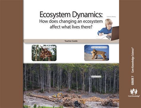 CKSci Unit 5 Ecosystem Dynamics Core Knowledge Foundation