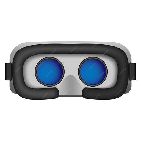 3d 안경 모형 흰색 배경에 격리된 웹 디자인을 위한 3d 안경 벡터 모형의 현실적인 그림 프리미엄 벡터