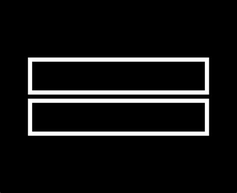 Rectangle Shape Symbol Black Graphic Design Vector Image