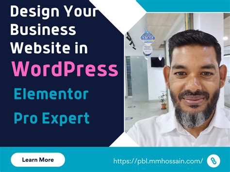 responsive wordpress landing page design with elementor pro upwork