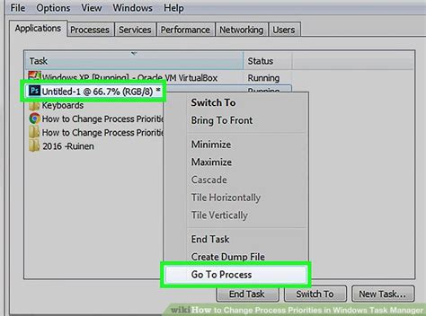 How To Change Process Priorities In Windows Task Manager 7 Steps