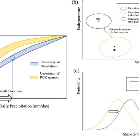 a schematic representation of the proposed bias correction method a