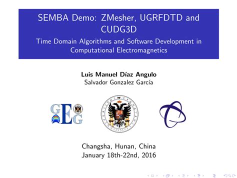 Pdf Semba Fdtd Simulation Basic Tutorial