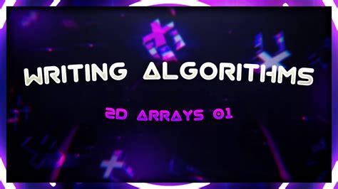 Gcse 2d Arrays 01 2 Dimensional Arrays Youtube