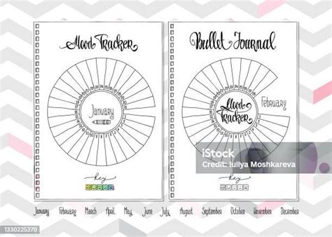 손으로 쓴 귀여운 숫자와 글자 공백 무드 추적기 글머리 기호 저널 템플릿입니다 추적자에 대한 스톡 벡터 아트 및 기타 이미지 추적자 월간 행사 일과 Istock