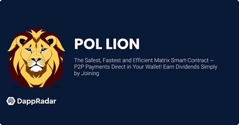 Pol Lion Project Overview Analytics And Data Dappradar