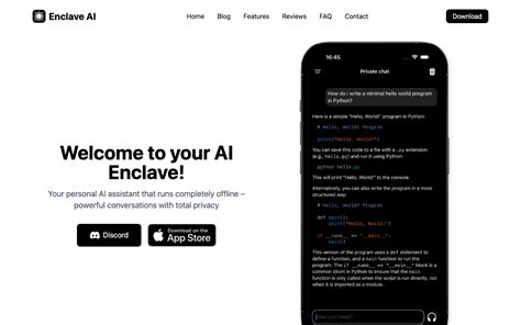 Chatbene Enclave Ai Your Private Ai Assistant