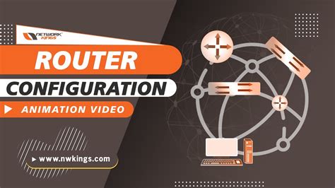 Hindi English Router Configuration Animation Video Network Kings Youtube