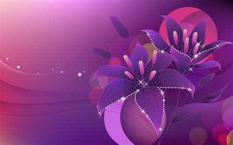 Purple Flower Background 66 Images