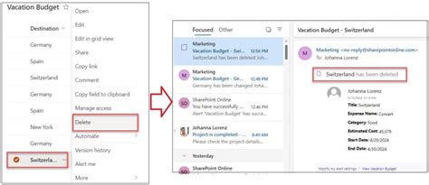 How To Manage Alerts In Sharepoint Online List And Library