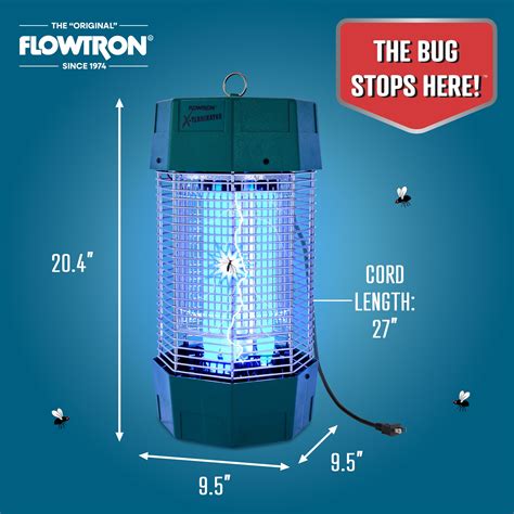 Powerful Commercial Bug Zapper With 2 Acre Coverage Flowtron