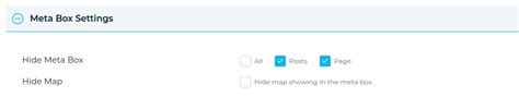 How To Hide Metabox From Post And Pages WP Maps Pro