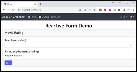Angular Advanced Ui Combo Box With Ng Select Typeahead Search And Rating Component In Reactive