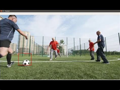 Football Tracking In A Video Using Object Tracking In OpenCV With Python YouTube