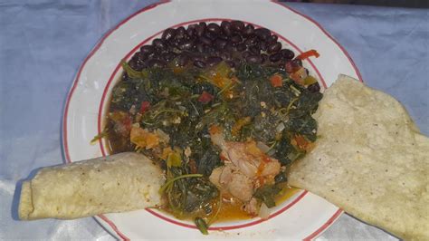 Quelites Con Carne De Puerco Youtube