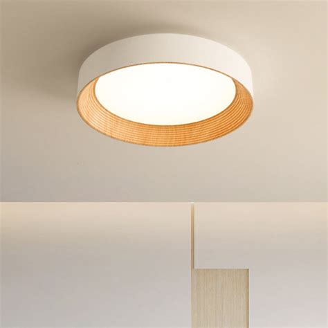 Lampsmodern Modern Metal Flat Panel Led Ceiling Light