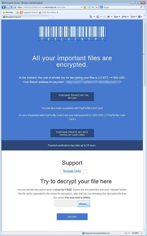 Teslacrypt And Alpha Crypt Ransomware Information Guide And Faq