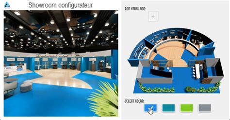 Configurable Showrooms Illusion 3d