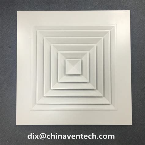 24x24 Ceiling Diffuser With Damper Shelly Lighting