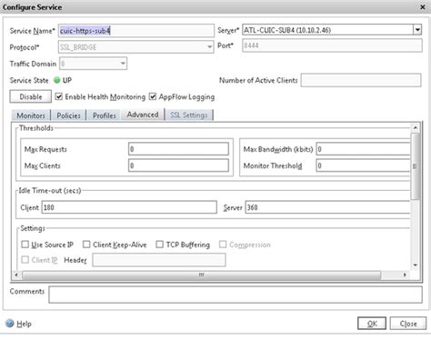 Citrix NetScaler Load Balancer Configuration For Cisco Unified Intelligence Center CUIC Cisco