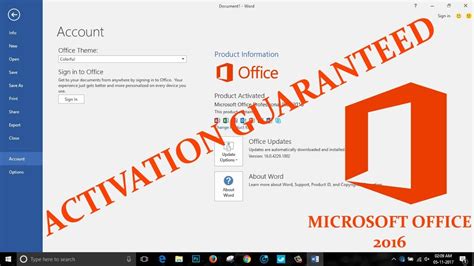 Active Product Key For Microsoft Office 2016 Mbalalapa