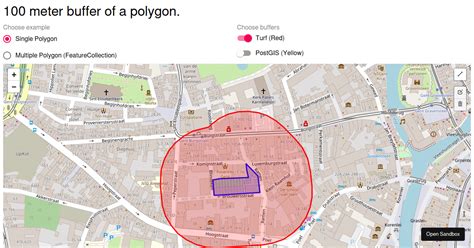 displaying the difference between postgis and turf js forked