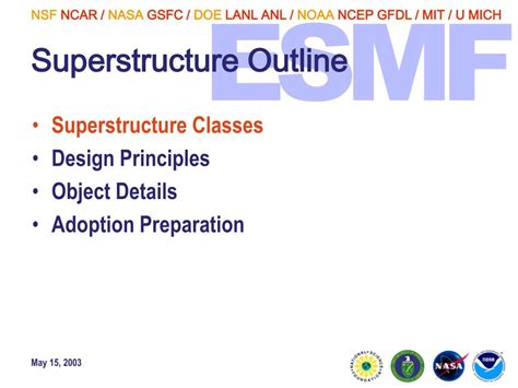 ppt earth system modeling framework superstructure powerpoint