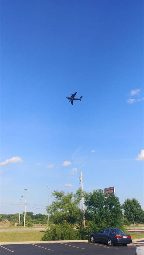 C 17 Near Wright Patterson Afb Aviation
