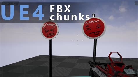 Unreal Engine 4 Destructible Meshes Fbx Chunks And Simple Blueprint