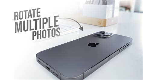 How To Rotate Multiple Photos On Iphone Tutorial Youtube
