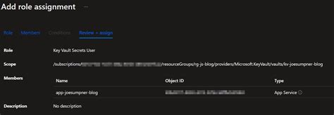 Key Vault References In Azure App Service