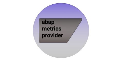 GitHub Abap Observability Tools Abap Metrics Provider Let S You Use Predefined Or Custom