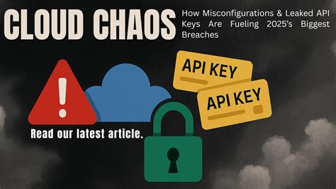 ☁️ Cloud Chaos How Misconfigurations And Leaked Api Keys Are Fueling