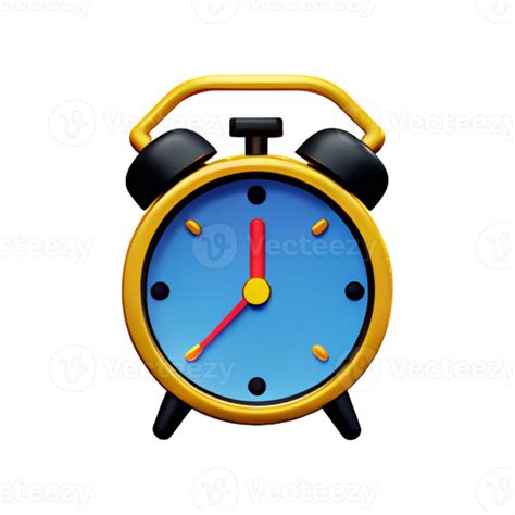 Alarm Clock Time Ai Generative 34138197 Png