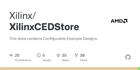 GitHub Xilinx XilinxCEDStore This Store Contains Configurable Example Designs