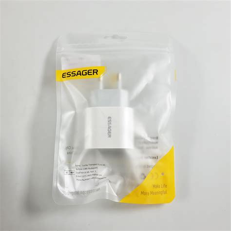 Essager Kepala Kabel Charger USB Type C Fast Charging PD 20W ES CD30 White JakartaNotebook Com