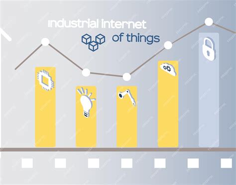 Premium Vector Smart Analytics Industrial Internet Of Things Presentation Diagram Consisting