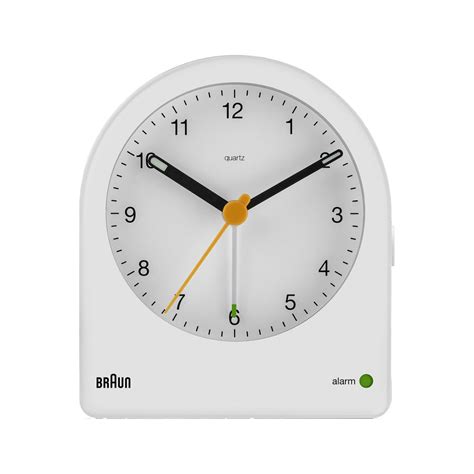 Braun Accessories Braun Unisexs Watches Clock Bc22w Plastic White Bc22w Comprar Accessories